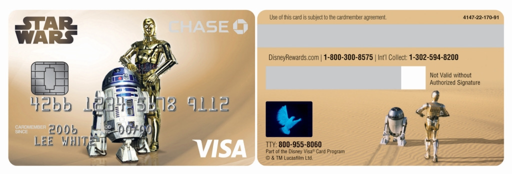 Chase Launches Star Wars Visa Credit Card in U.S. | SUPERADRIANME.com