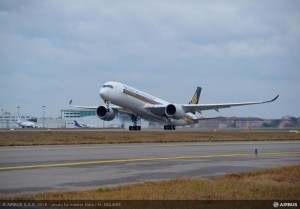 Singapore Airlines First A350-900 Completes Maiden Flight ...