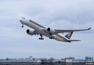 Singapore Airlines First A350-900 Completes Maiden Flight ...