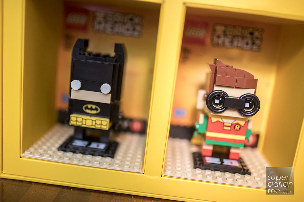 Batman and Robin LEGO BrickHeadz | SUPERADRIANME.com