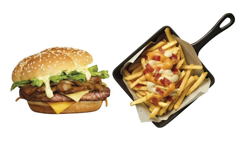 McDonald’s New Cheese Fries With BACON & Angus Mushroom Supreme ...