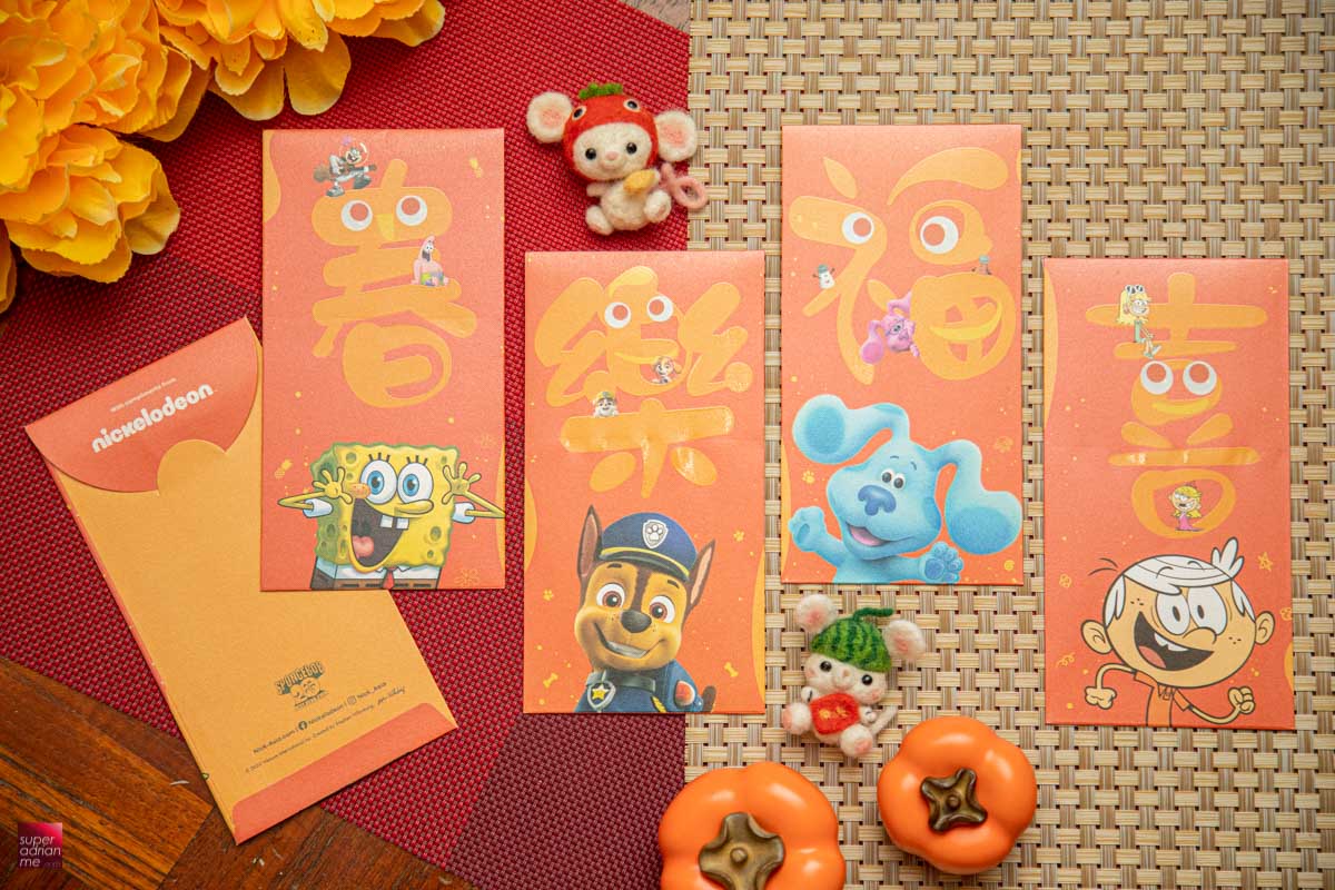 Nickelodeon Ang Bao Red Packet Designs CNY Chinese new year best pouch ...