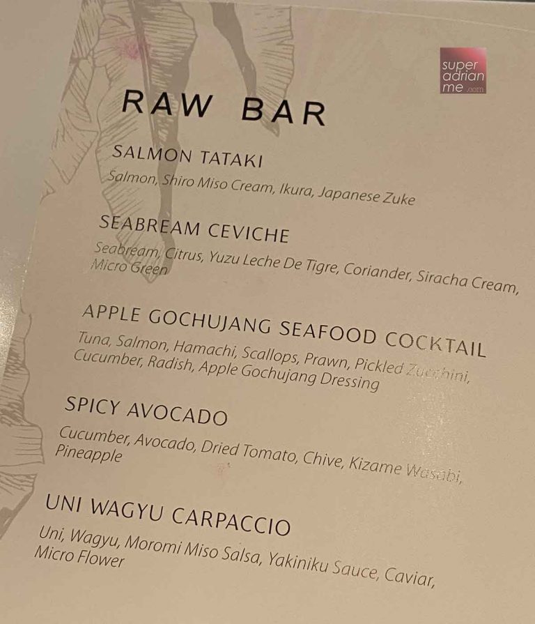 WOOBAR at W Singapore gets a new look and menu | SUPERADRIANME.com