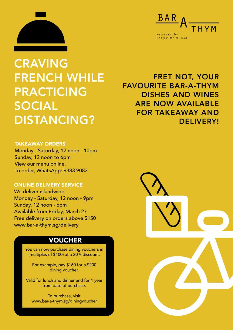 DINING – Takeaway Set Meals and Food Delivery options | SUPERADRIANME.com