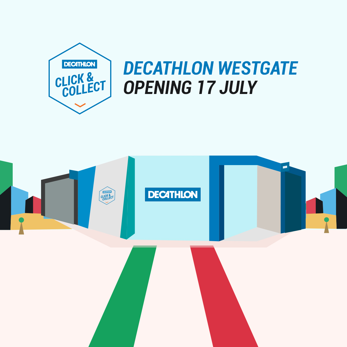 Decathlon opens Ninth Click & Collect Store in Westgate on 17 July ...