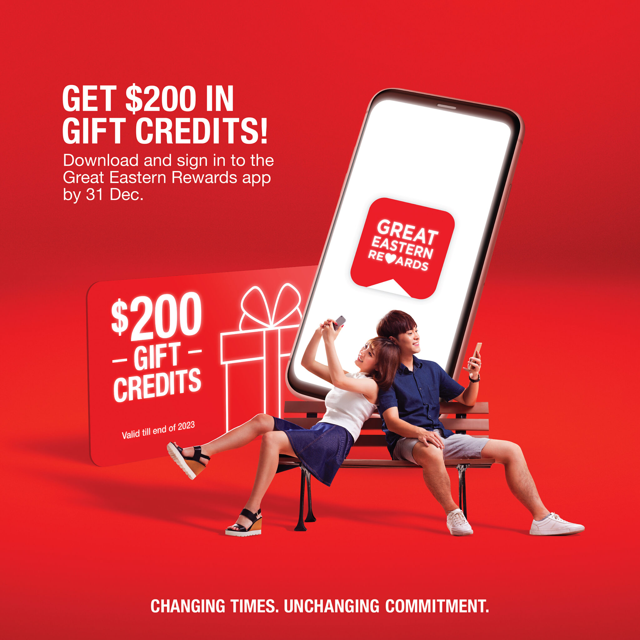 Insurer offers Great Eastern Gift Credits of S$200 | SUPERADRIANME.com