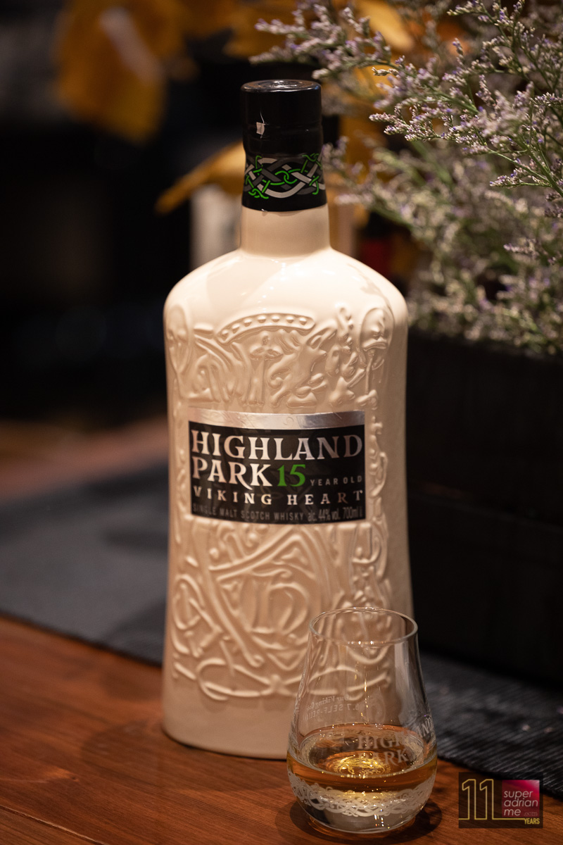 Highland Park 15 Year Old Viking Heart in A Beautiful Ceramic Bottle ...