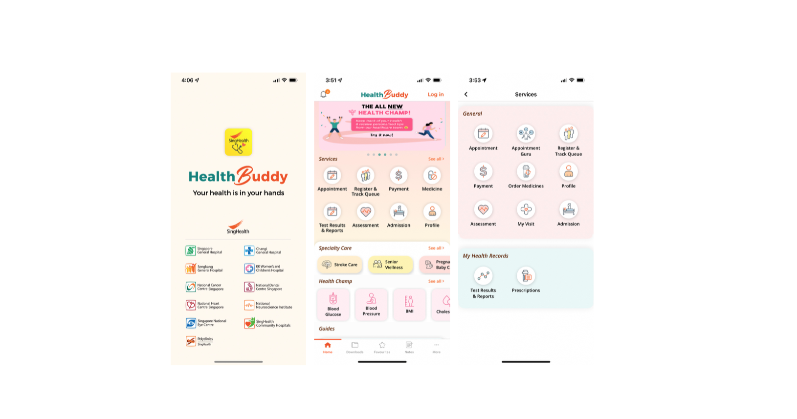 SingHealth Updates Health Buddy Mobile App | SUPERADRIANME.com
