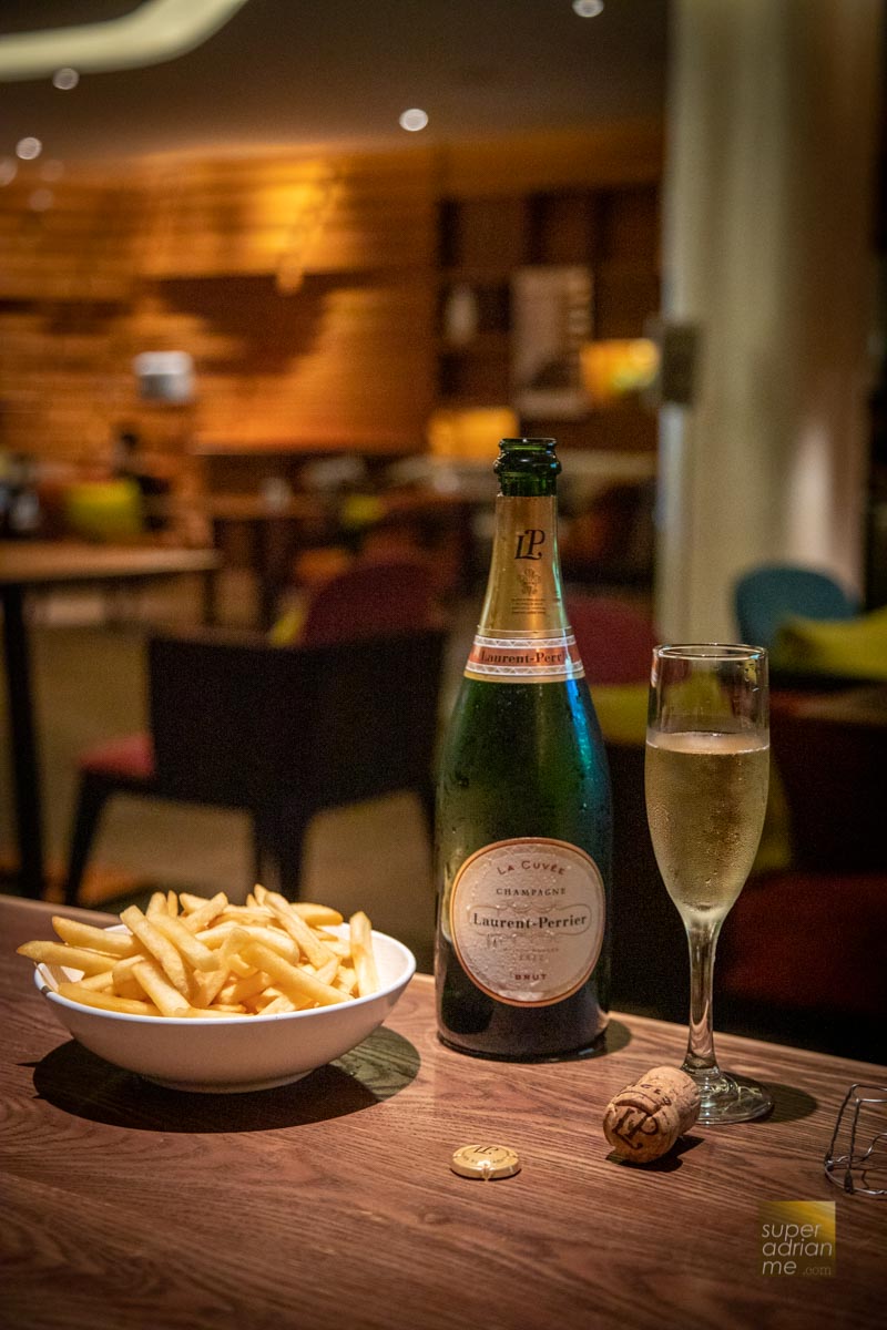 Opus Afternoon seafood platter and Laurent Perrier Champagne for Two ...