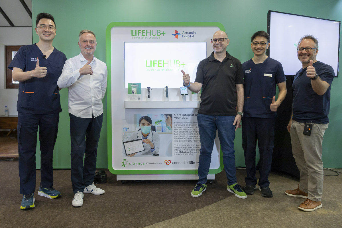 Patients connect with Healthcare Professionals through StarHub LifeHub+ ...