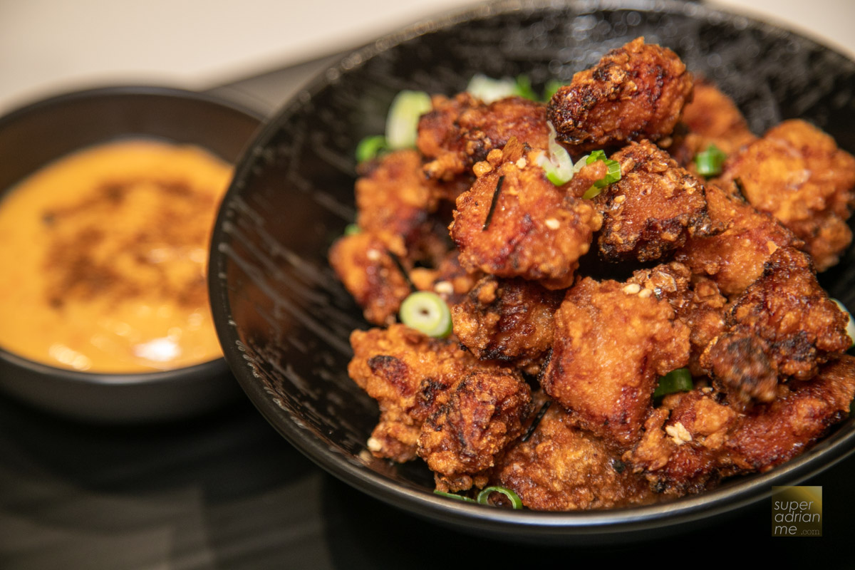 Farrer Horse – Karaage with Furikake Fried bite-sized boneless chicken ...