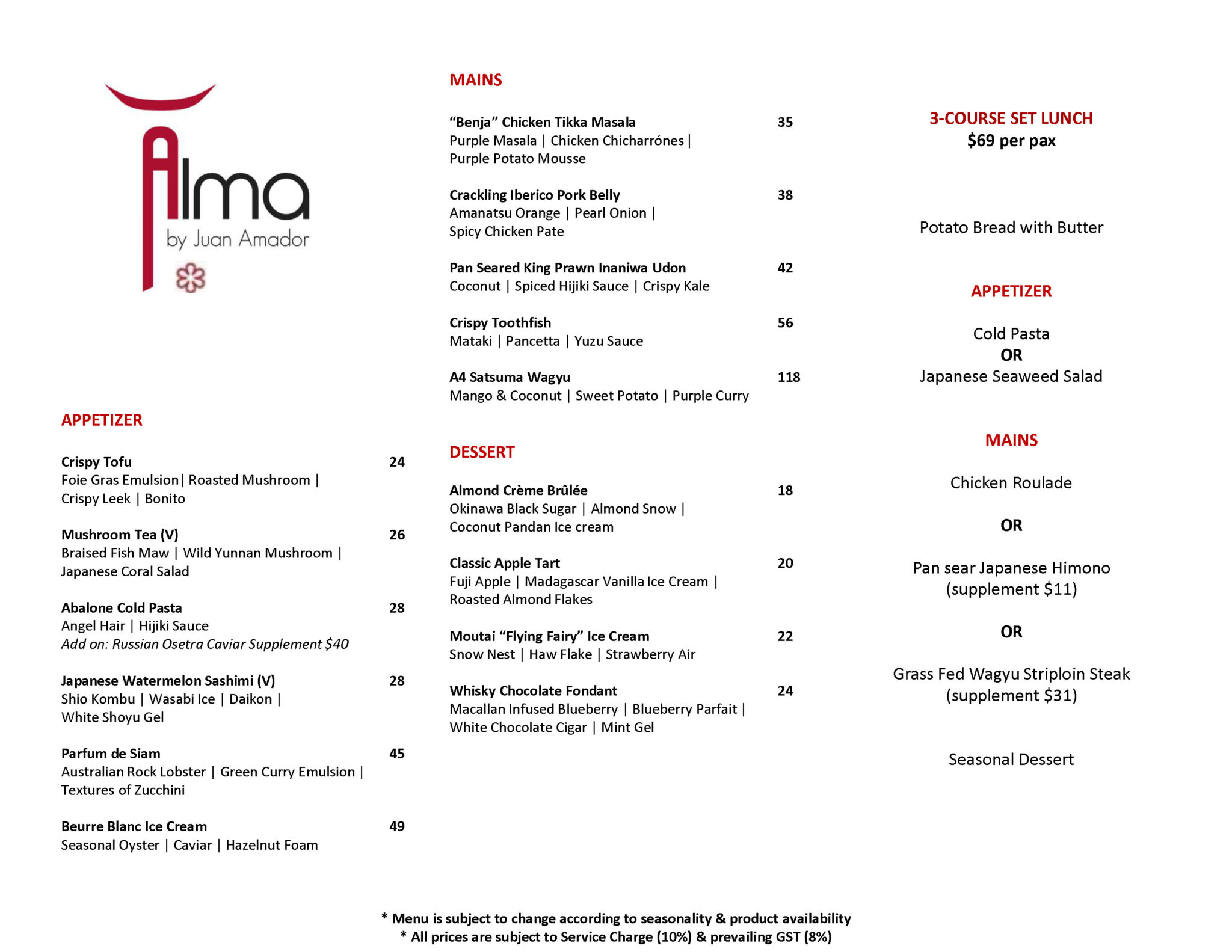 Chef Juan Amador curates new menu at the revamped Alma by Juan Amador ...