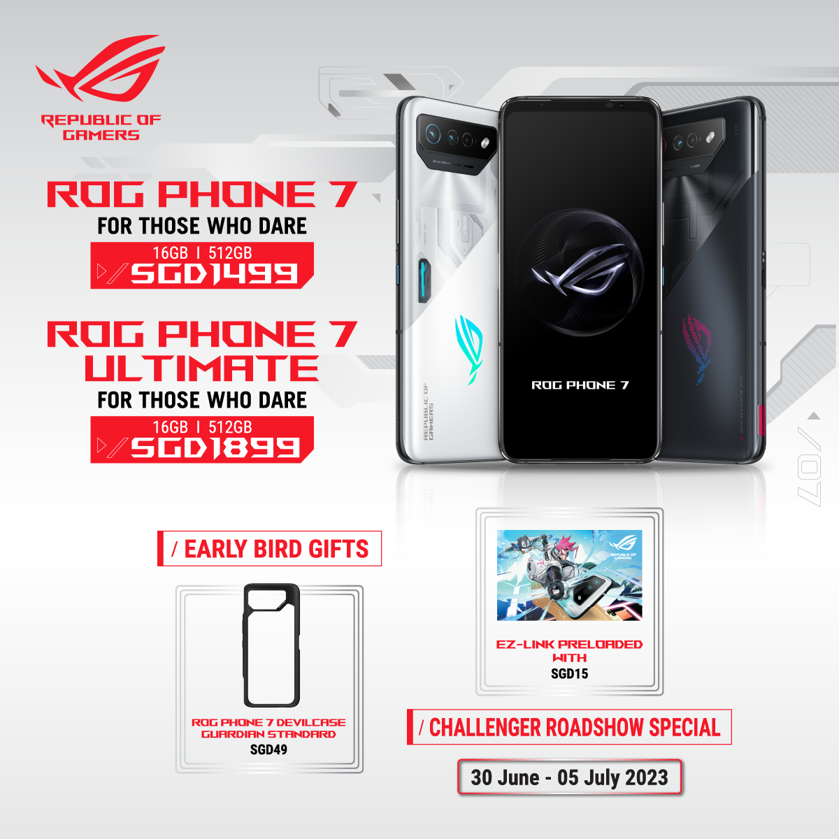 ASUS Republic of Gamers ROG Phone 7 Series available in Singapore from ...