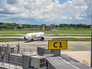 Emirates Inaugural Flight to Phnom Penh via Singapore on 1 May 2024 ...