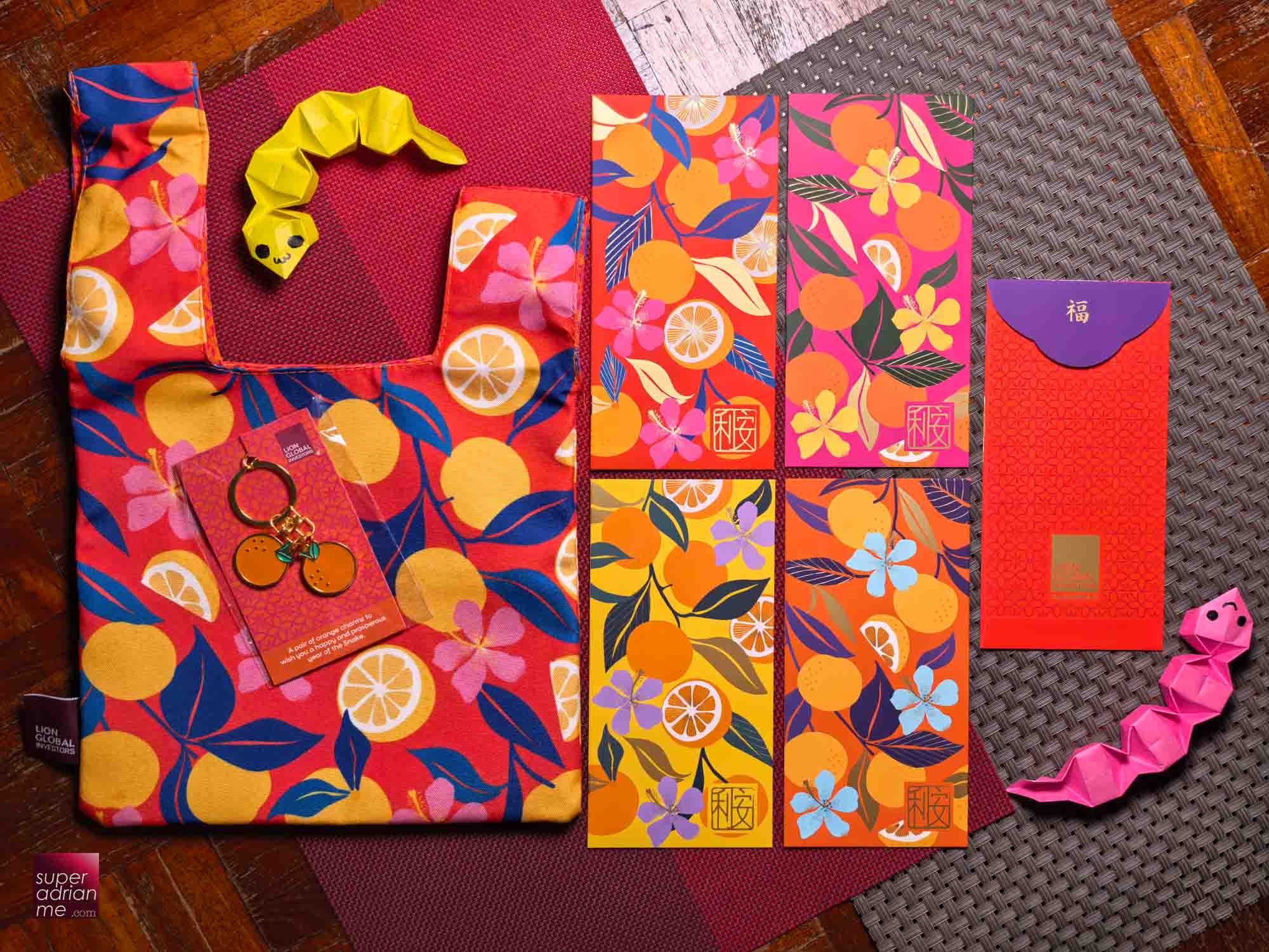 Lion Global Investors CNY 2025 red packet ang bao design ...
