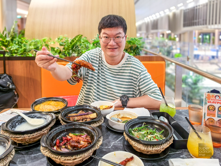 New at Changi T2: Claypot Daddy’s Local Dishes and Porridge ...