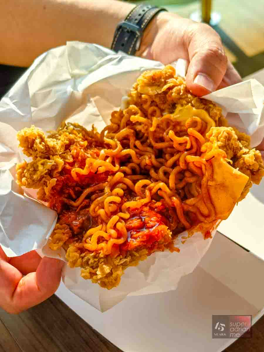 Samyang Buldak Fire Noodles Are Now in a KFC Burger – Here’s What to ...
