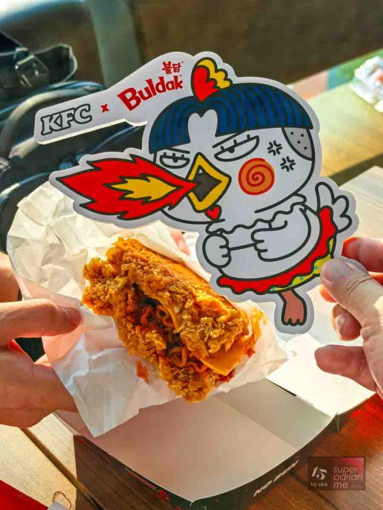 Samyang Buldak Fire Noodles Are Now in a KFC Burger – Here’s What to ...