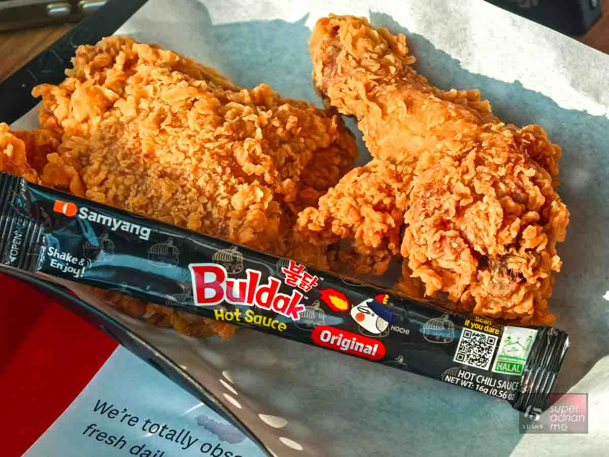 KFC x Samyang Buldak Fried Chicken with Samyang Fire Sauce ...