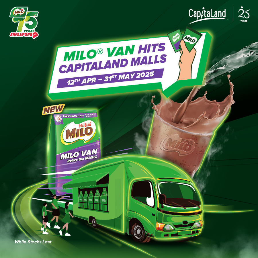 POP MART, MILO Van & More at CapitaLand Malls in April | SUPERADRIANME.com