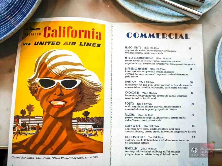 A new cocktail menu at H Tasting Lounge in The Westin Bayshore ...