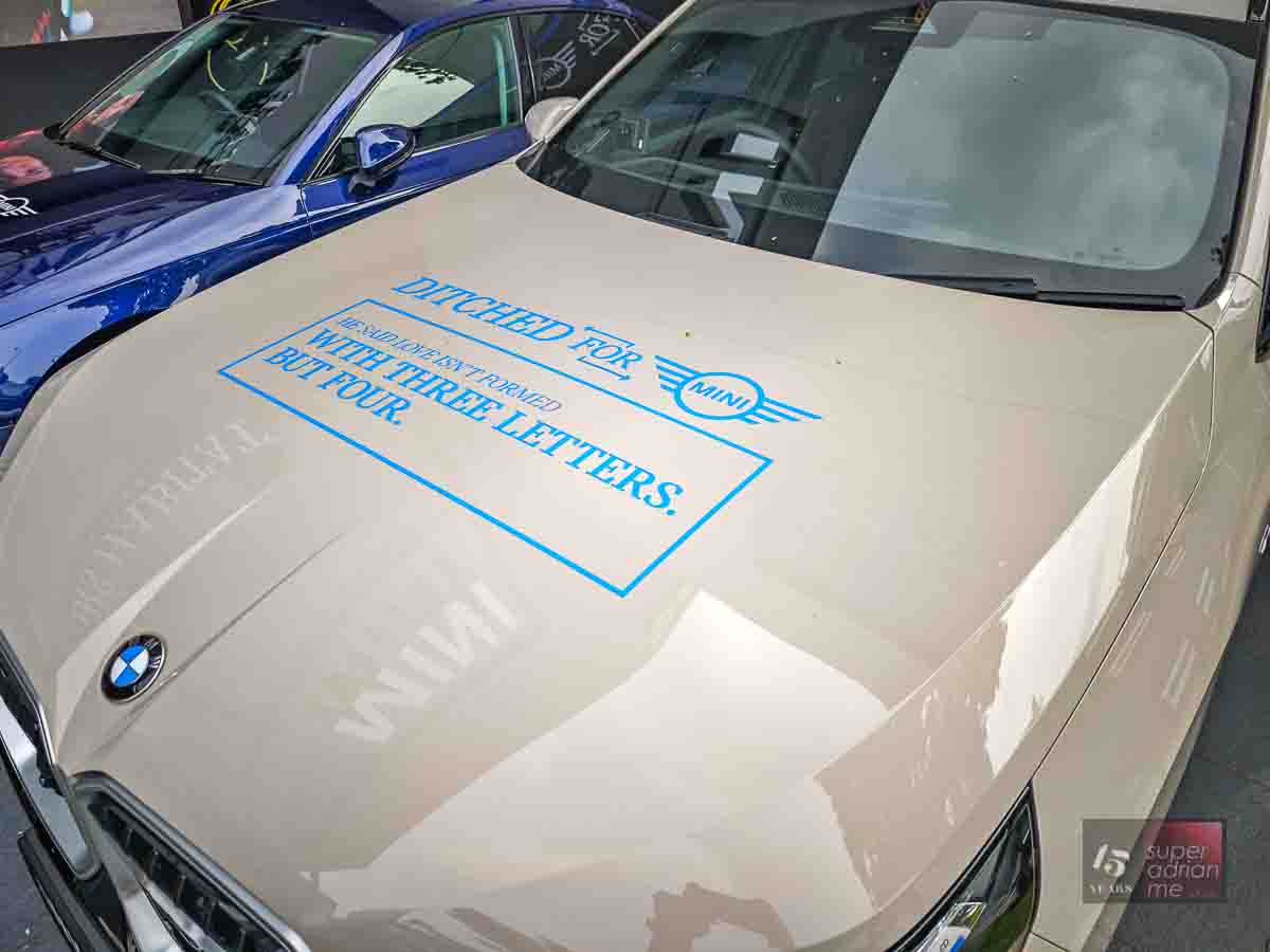 MINI Asia gets cheeky. Ex-cars that have been ditched for a MINI tell ...