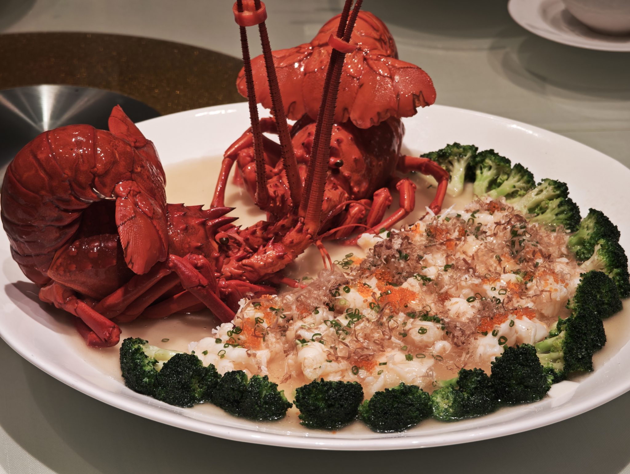 Crystal Jade Palace – Steamed Western Australian Lobster with 20-year ...