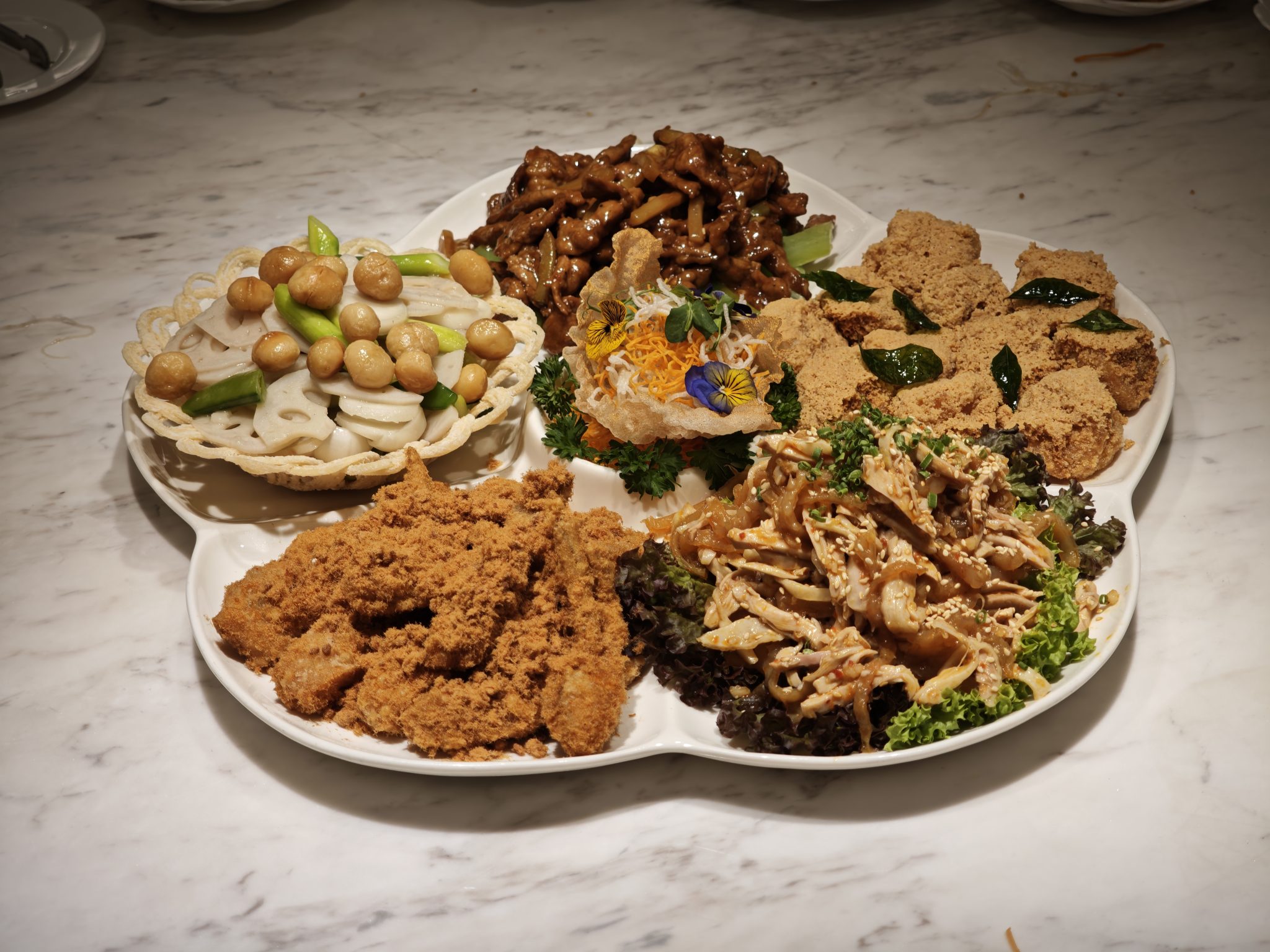 Five Blessings Appetiser Platter from Min Jiang Dempsey (S$161.30 nett ...