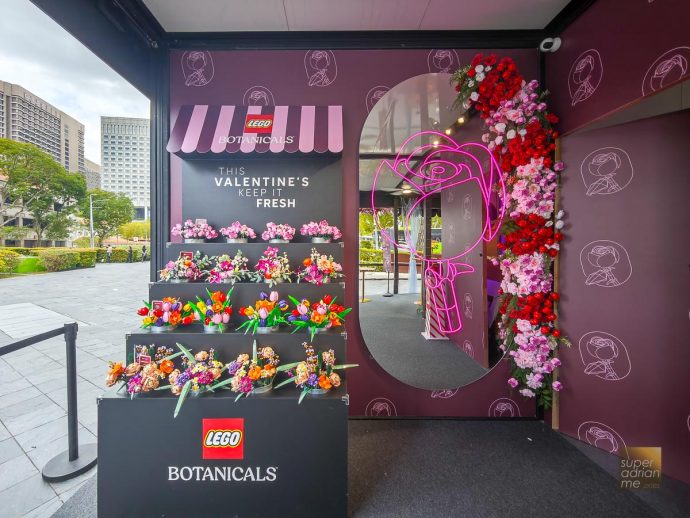 LEGO Botanicals Bloom Bar Opens at Raffles City with Free Rose Builds ...