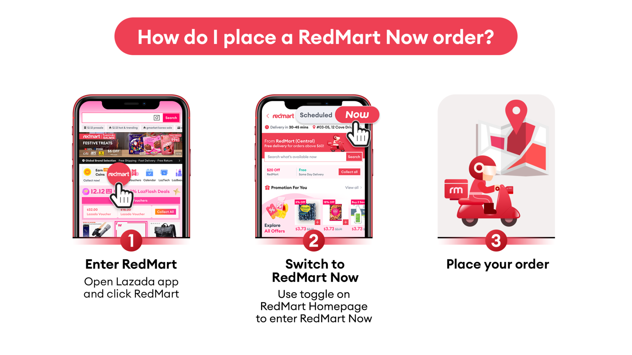 RedMart Now same day groceries arrive in under 30 minutes ...